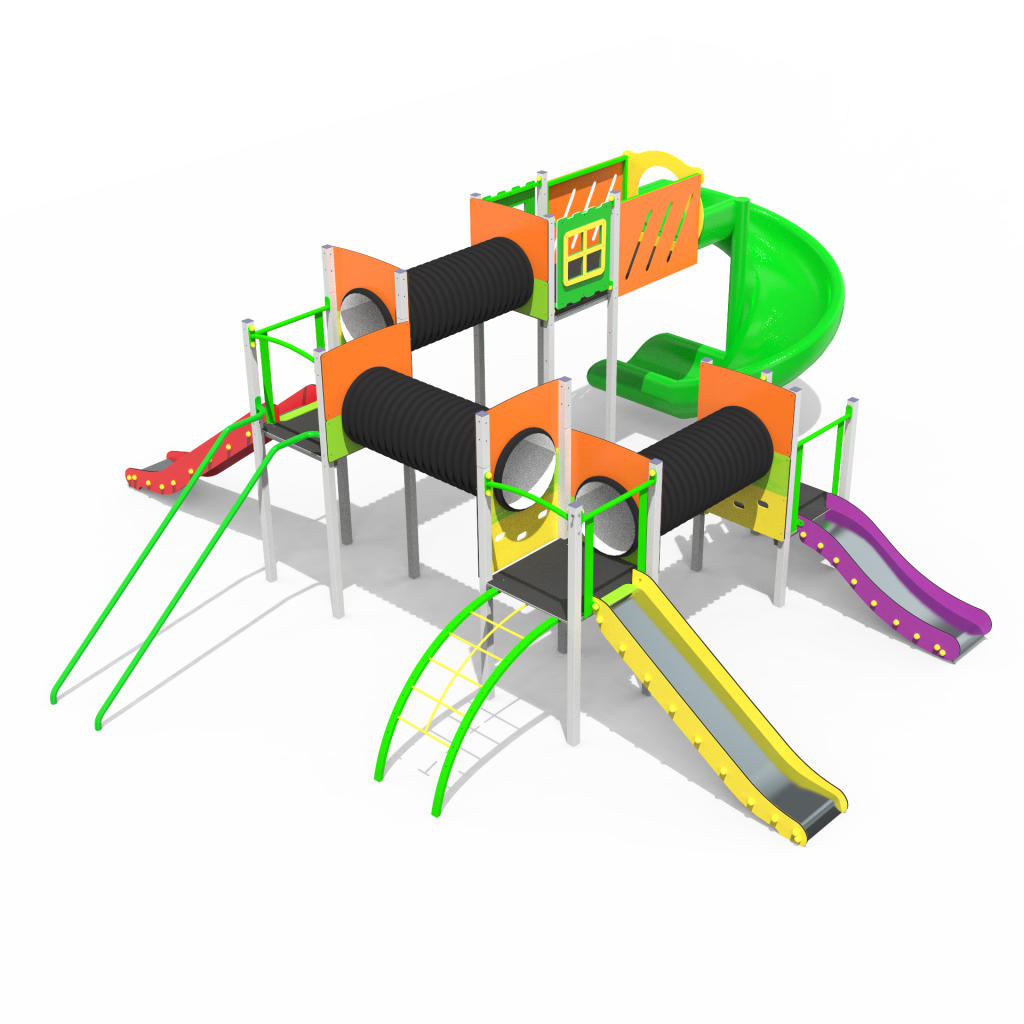 Plac Zabaw Swirl. Zestaw Zabawowy | Dobra Cena - Happy Place Zabaw